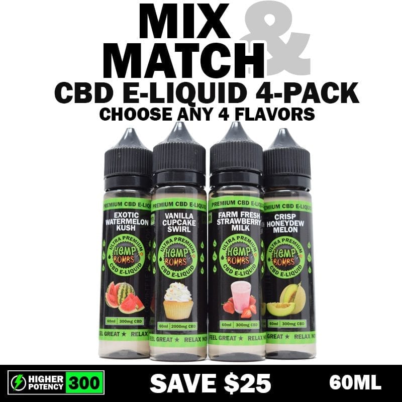 CBD E-Liquid | High-Potency CBD Vape Oil | CBD Vape Juice