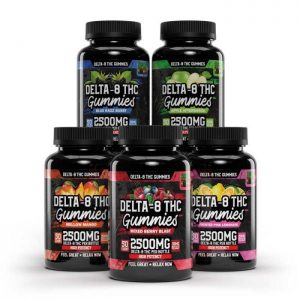 50ct High Potency Delta 8 Gummies | Hemp Bombs®